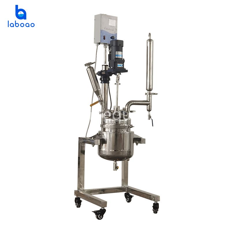 5L Lab Jacketed Stainless Steel Reactor | China 5L Lab Jacketed ...